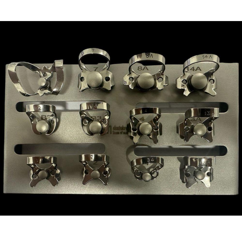Kit de Grampos para Isolamento Absoluto - 12 Unidades + Brinde | Dental ...